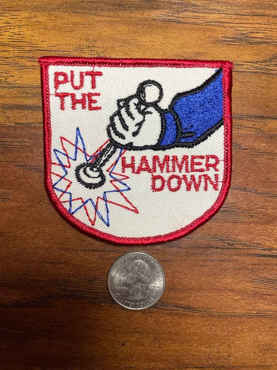 Vintage Put The Hammer Down – The Mad Hatter Company